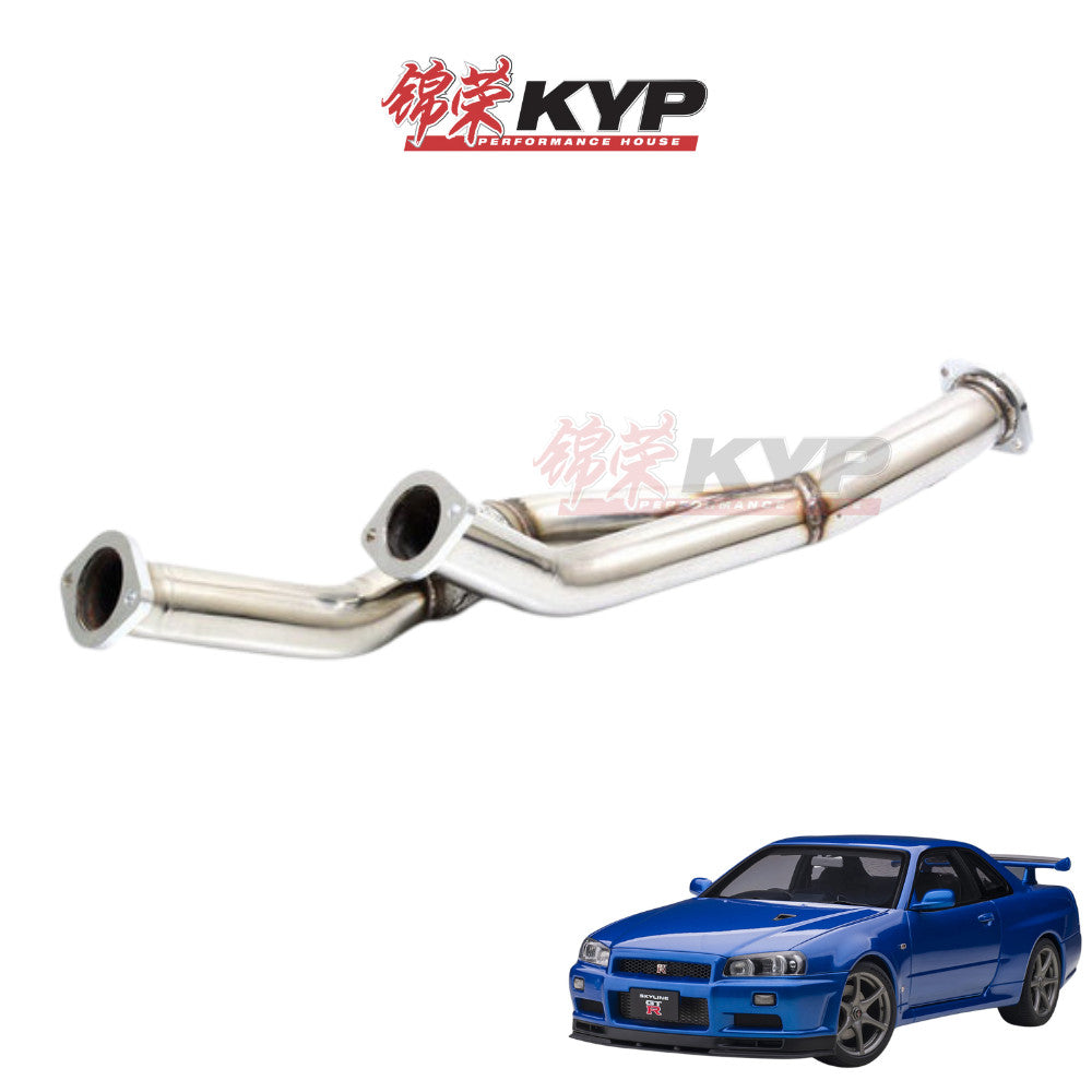APEXi - GT Frontpipe - 1989-2002 Nissan Skyline GT-R [R32 / R33 / R34 ...