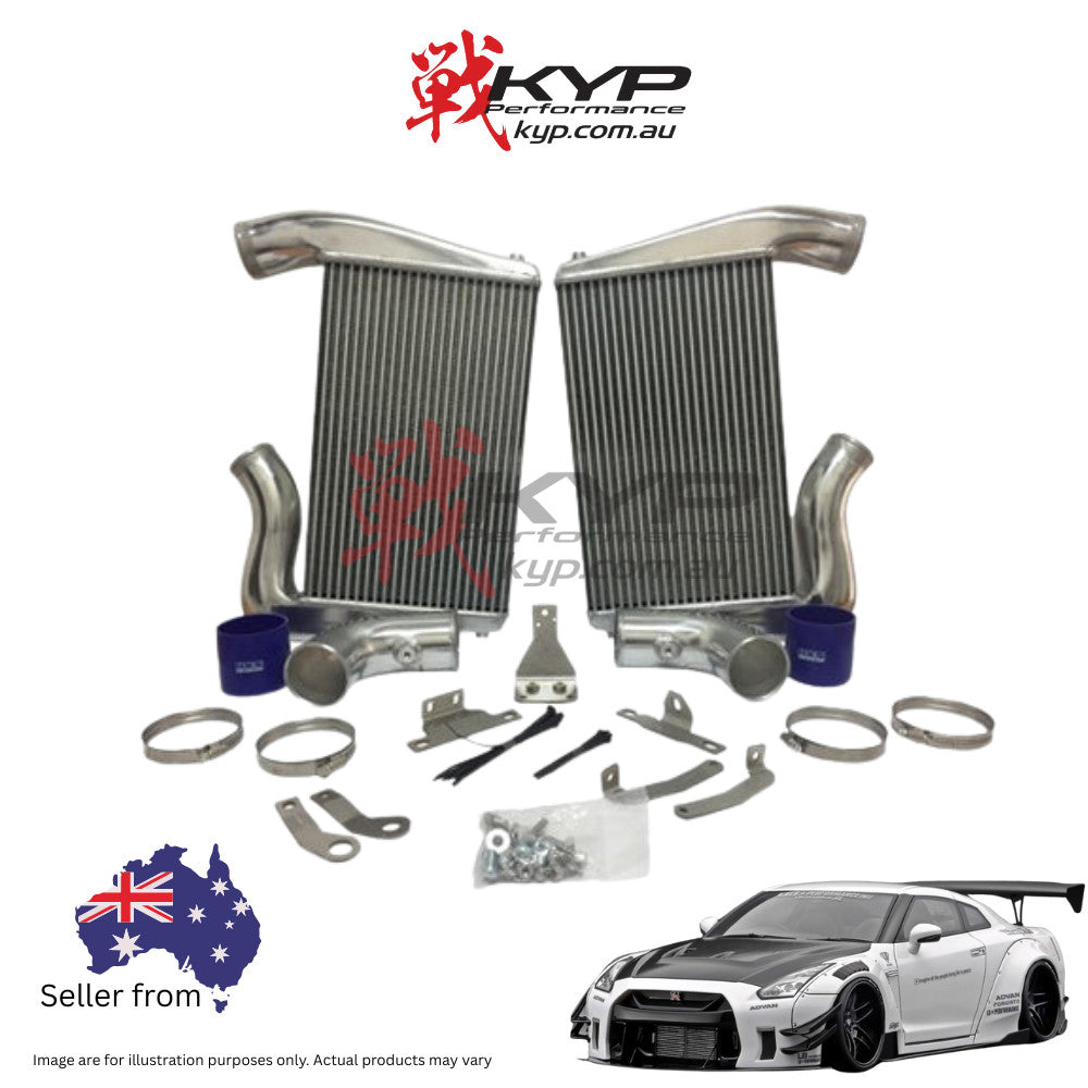 HKS INTERCOOLER KIT For NISSAN GT-R R35 VR38DETT (Duct less) 13001-AN0 ...